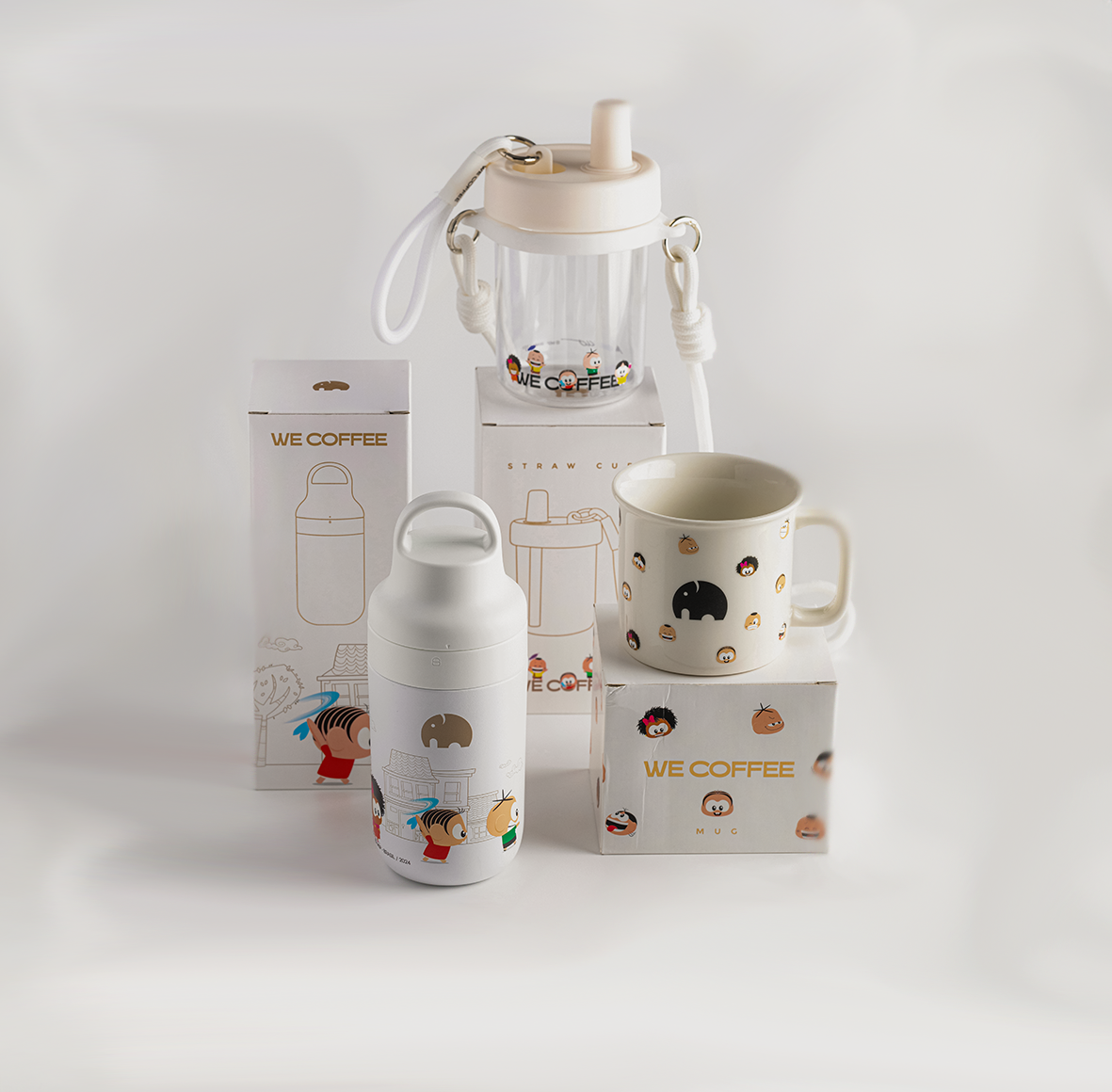 Copos e Garrafas exclusivas – We Coffee